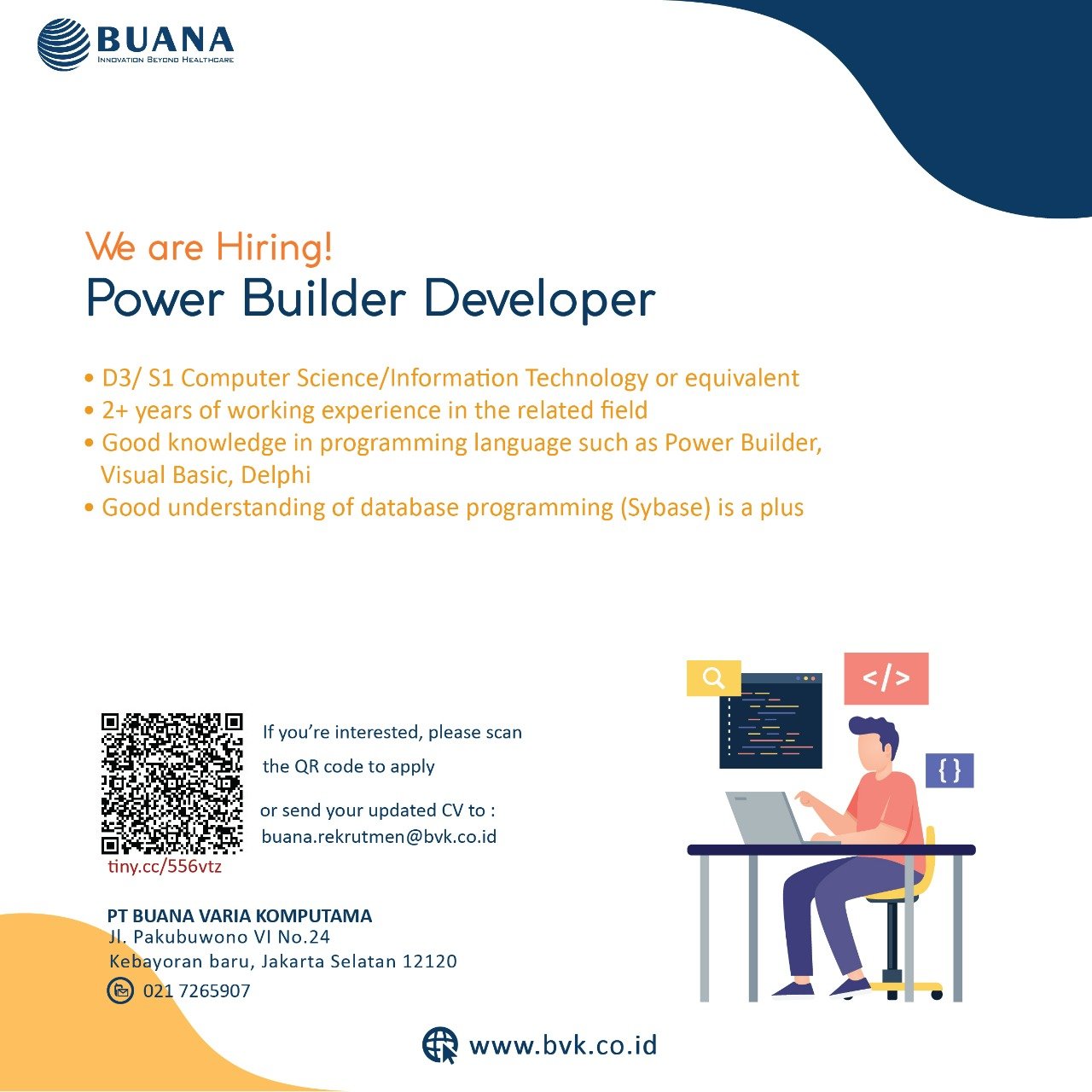 Lowongan Programmer PowerBuilder - pbdev.id